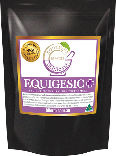 Hi Form EquiGesic Plus has the most amazing pain relief properties.